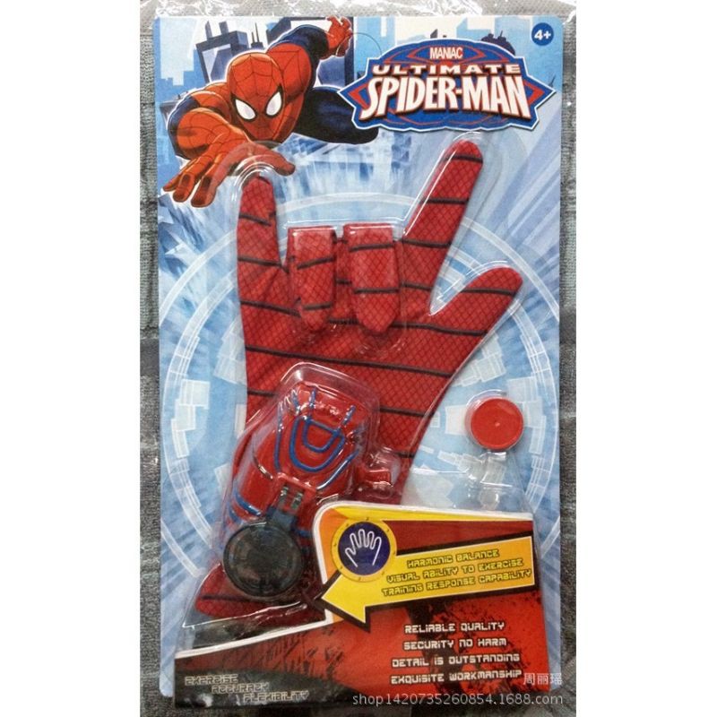 READY STOCK!! Superhero Spiderman/ Superman Cosplay Glove Flashing ...