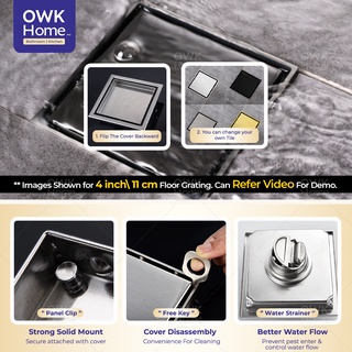 Bathroom Floor Trap Bathroom Floor Grating | 4inch Floor trap | 6inch ...