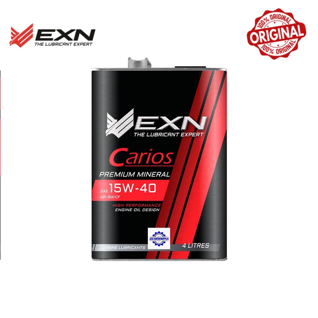 EXN Carios SAE 15W40-MINYAK HITAM-OIL FILTER-SERVICE COMBO-PROTON ...