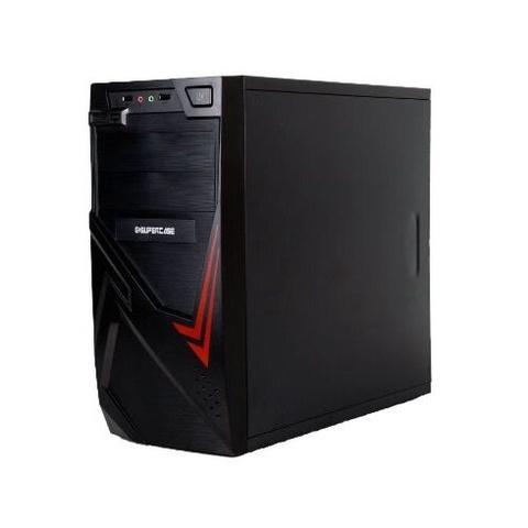 E - Supercase casing Cpu ATX Casing With Power Supply | Shopee Malaysia