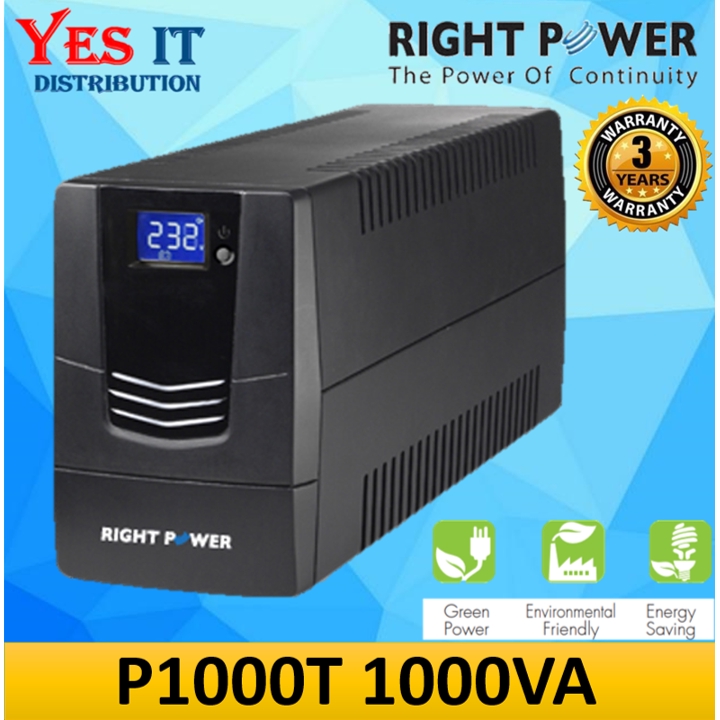 Right Power PowerTank Pro P1000T 1000VA UPS | Shopee Malaysia