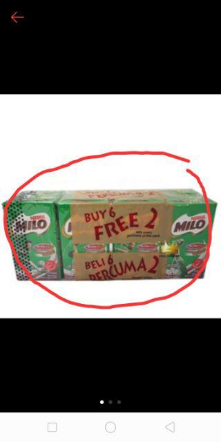 Nestle Milo Kotak 6 x 200ml / Milo Mini 4 x 125ml | Shopee Malaysia