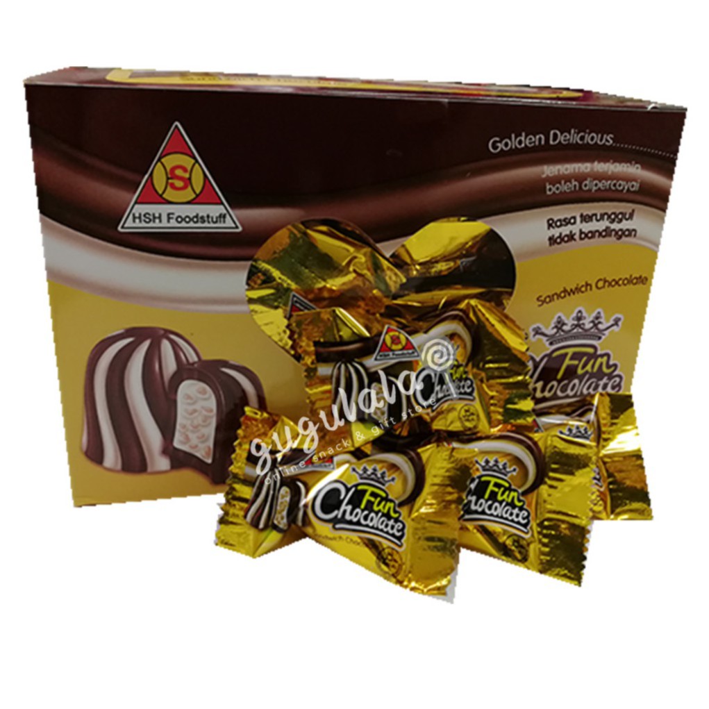 Fun Chocolate Sandwich Chocolate 315g | Shopee Malaysia
