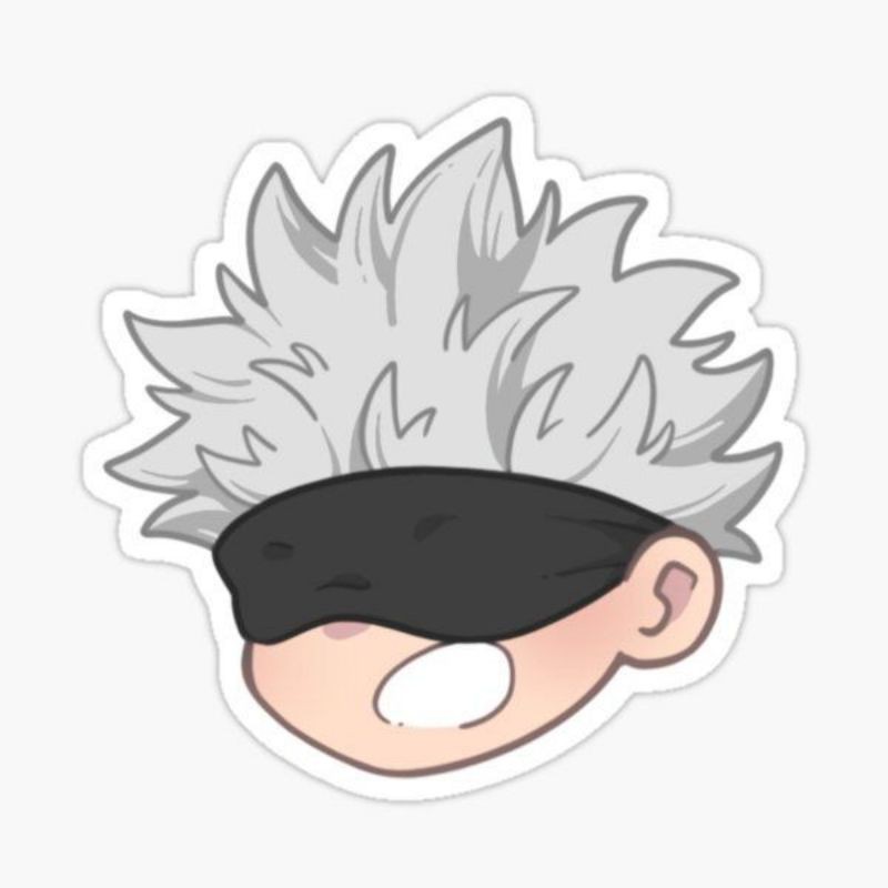 Aesthetic Cute Kawaii Anime Jujutsu Kaisen Stickers Journaling DIY Art ...