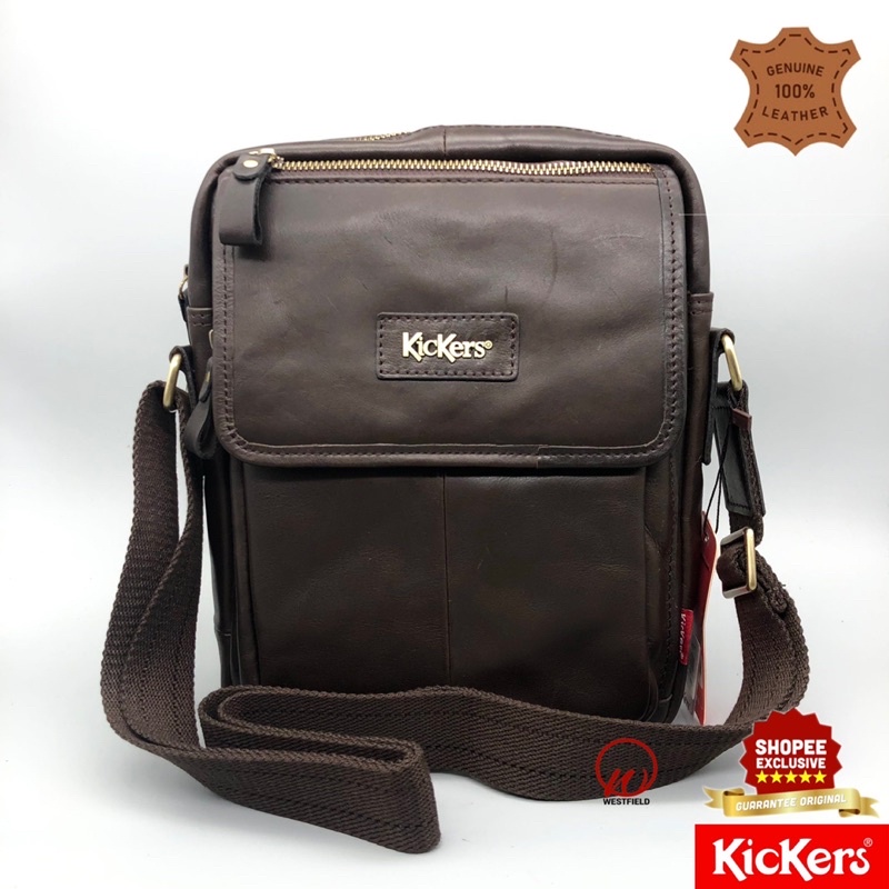 KICKERS PREMIUM LEATHER SLING BAG ( KIC-S 89735 ) | Shopee Malaysia