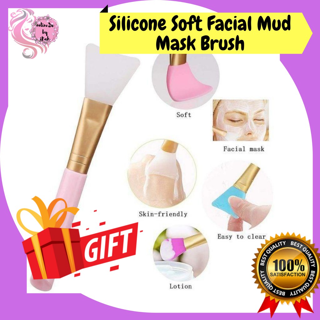 [HOT ITEM] Ready stock brush silicon soft mask - Facial mask tool ...