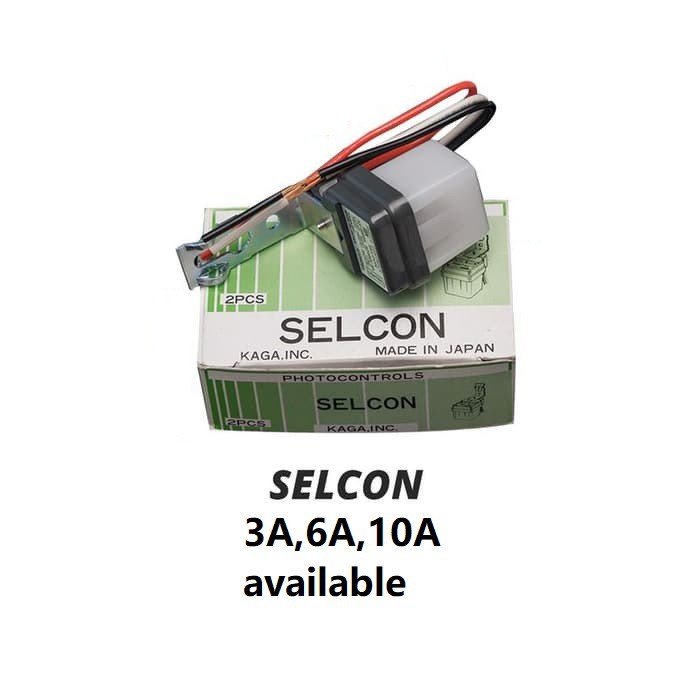 Original Selcon 3A / 6A / 10A Photocontrols Switch Photocell Daylight ...