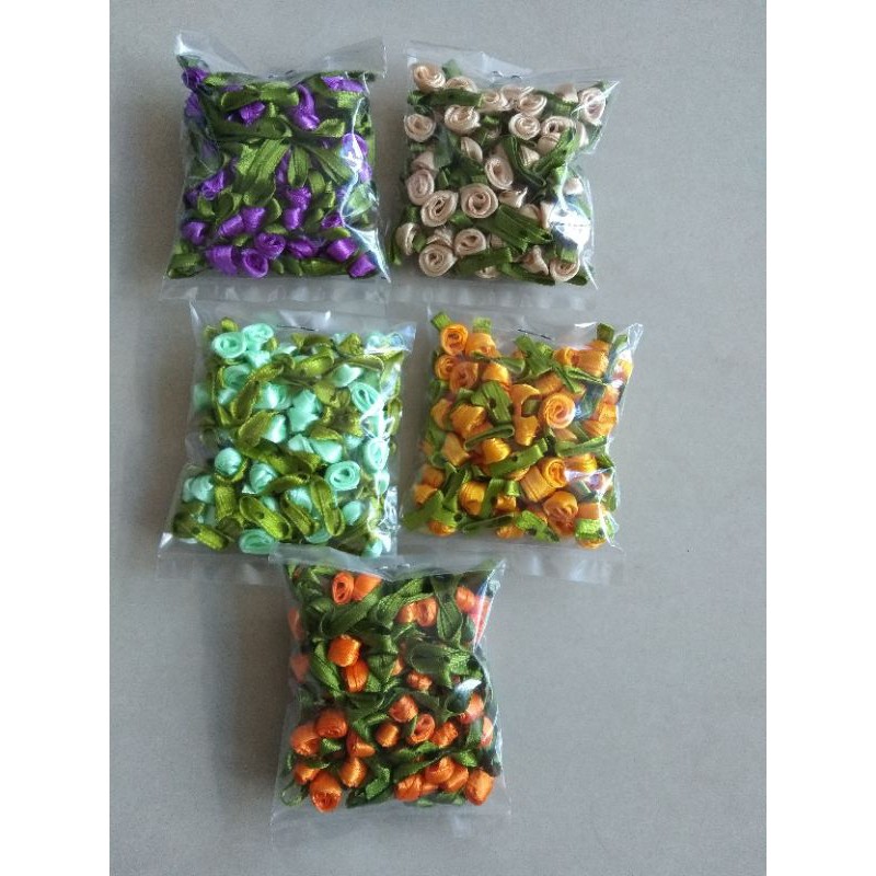 DIY Bunga rose kecil~1pkt rm 3.80(60PCs+-) | Shopee Malaysia