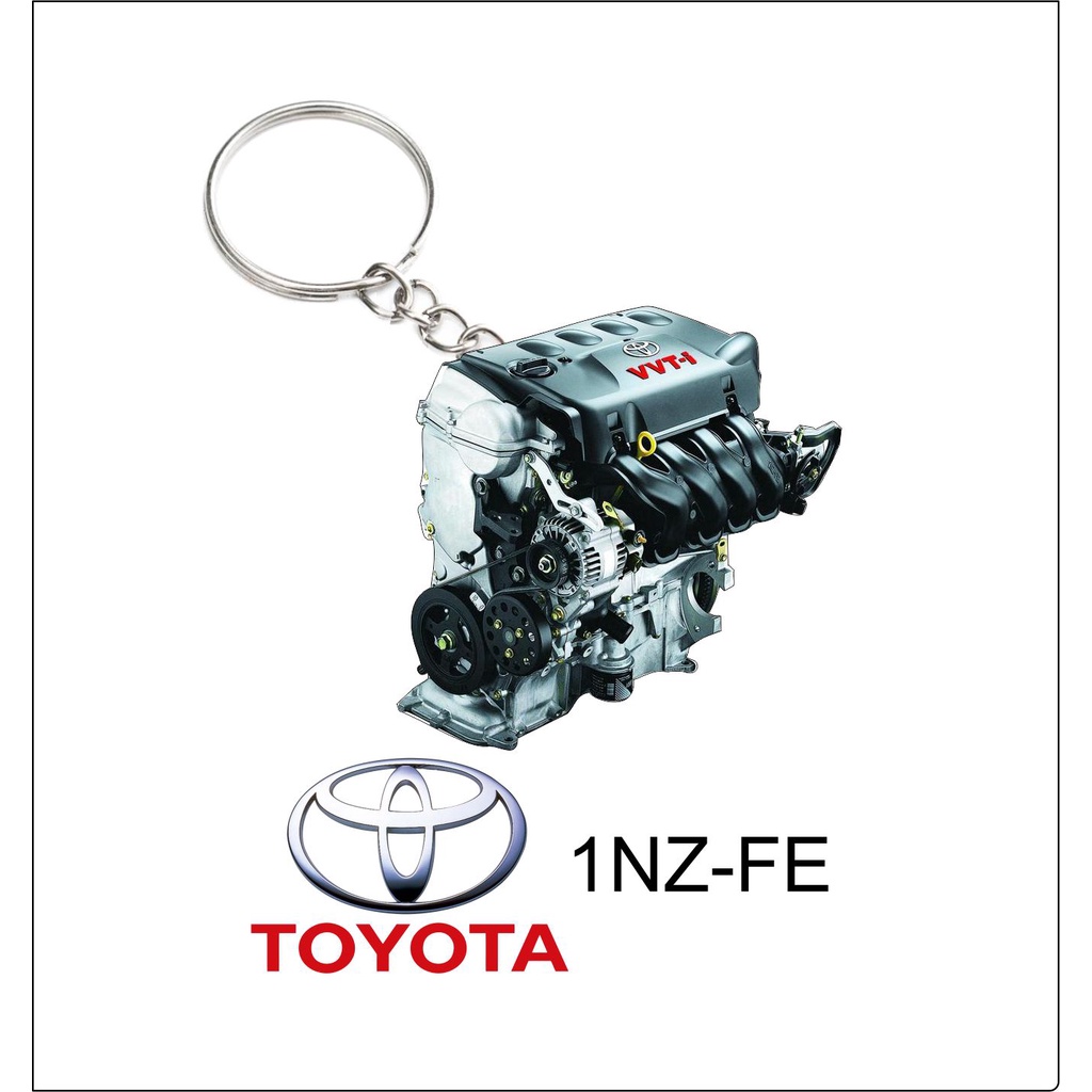 toyota 1nz-fe engine keychain 2d | Shopee Malaysia