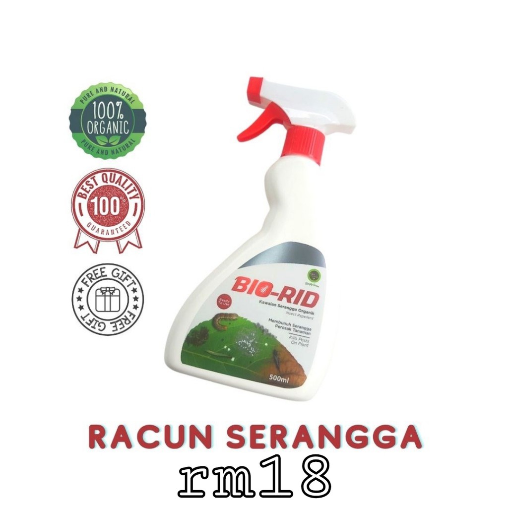 Racun Serangga Organik BIORID Fara Organic (BIORID Organic Insect ...