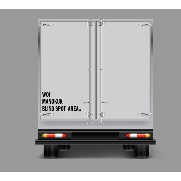 STICKER LORI,BLIND SPOT STICKER LORRY,STICKER KERETA,STICKER TAMPAL ...