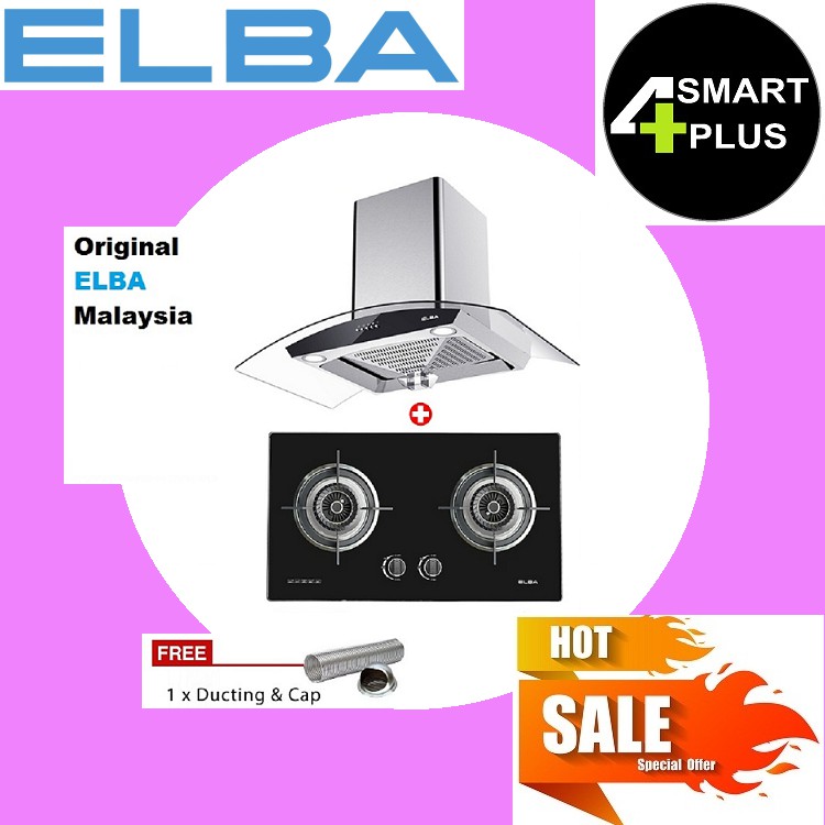 ELBA HOOD HOB PACKAGE INFINITO EH-J9088(SS) + EGH-D8582GX(BK) | Shopee ...