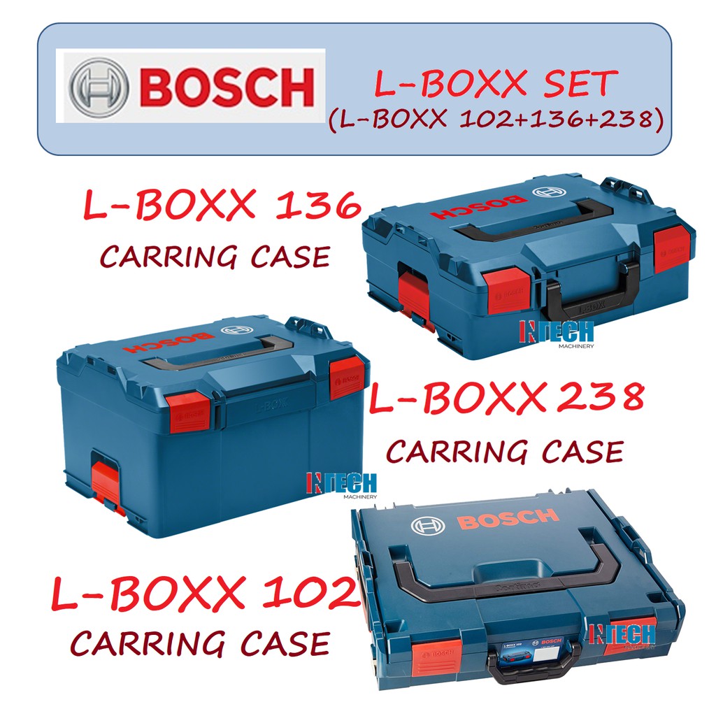BOSCH L-BOXX 102+136+238 CARRYING CASE (L-BOXX SET) | Shopee Malaysia