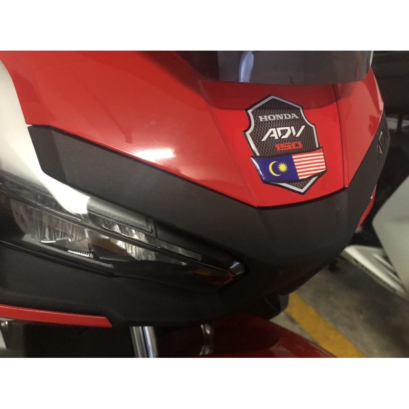 Honda ADV150 Malaysia Emblem 3D Sticker Honda ADV 150 Malaysia | Shopee ...