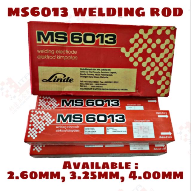 LINDE MOX MS6013 WELDING ROD WELDING ELECTRODE 2.60MM 3.25MM 4.00MM ...