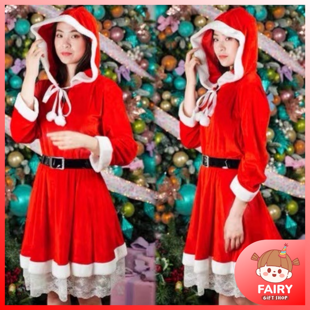 [READY STOCK] Christmas Santa Claus Party Suit Costumes (Adult) Free ...
