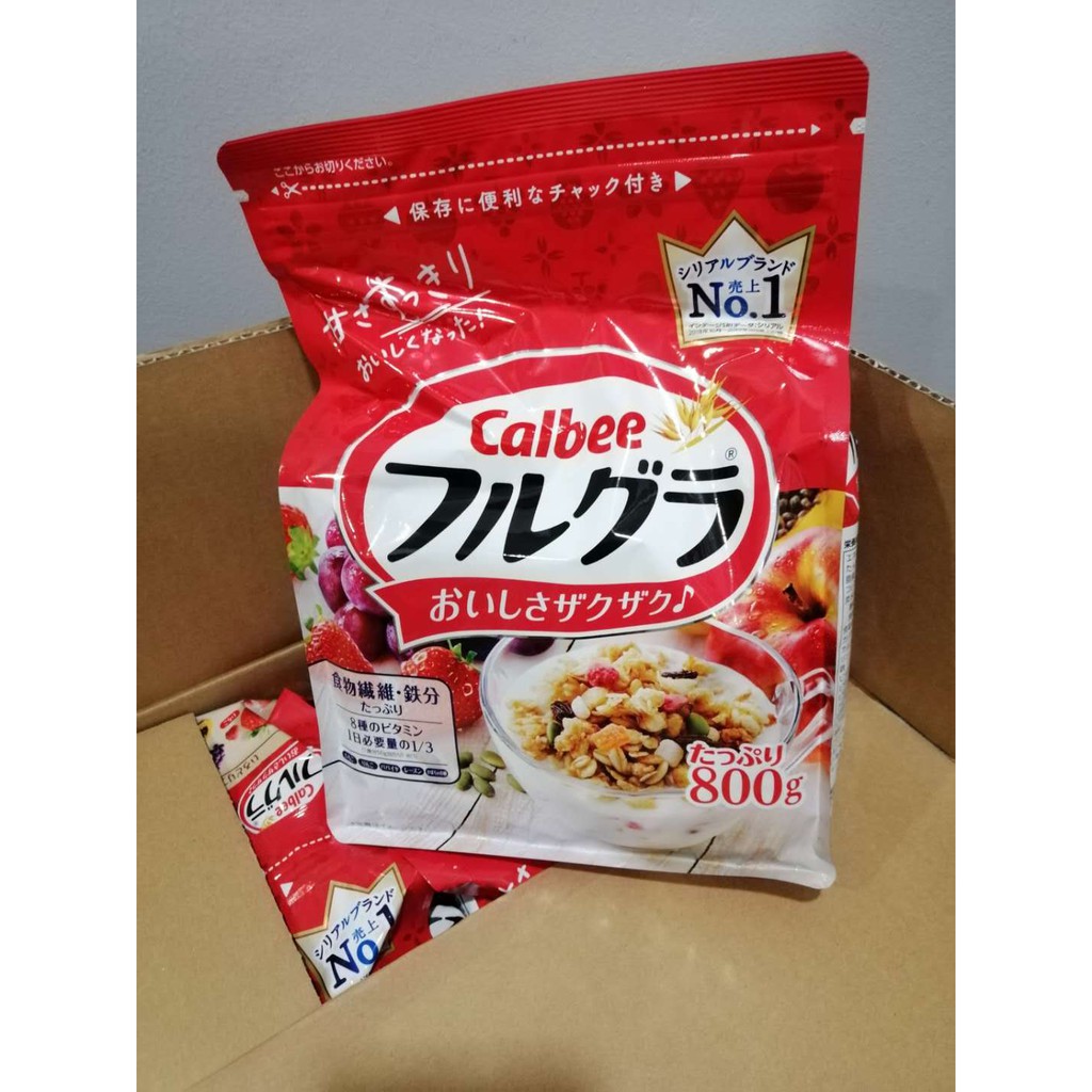 [Ready Stock in Malaysia 现货] Japen Calbee Fruit Cereal 日本卡乐比营养代餐乳酸菌燕麦 ...