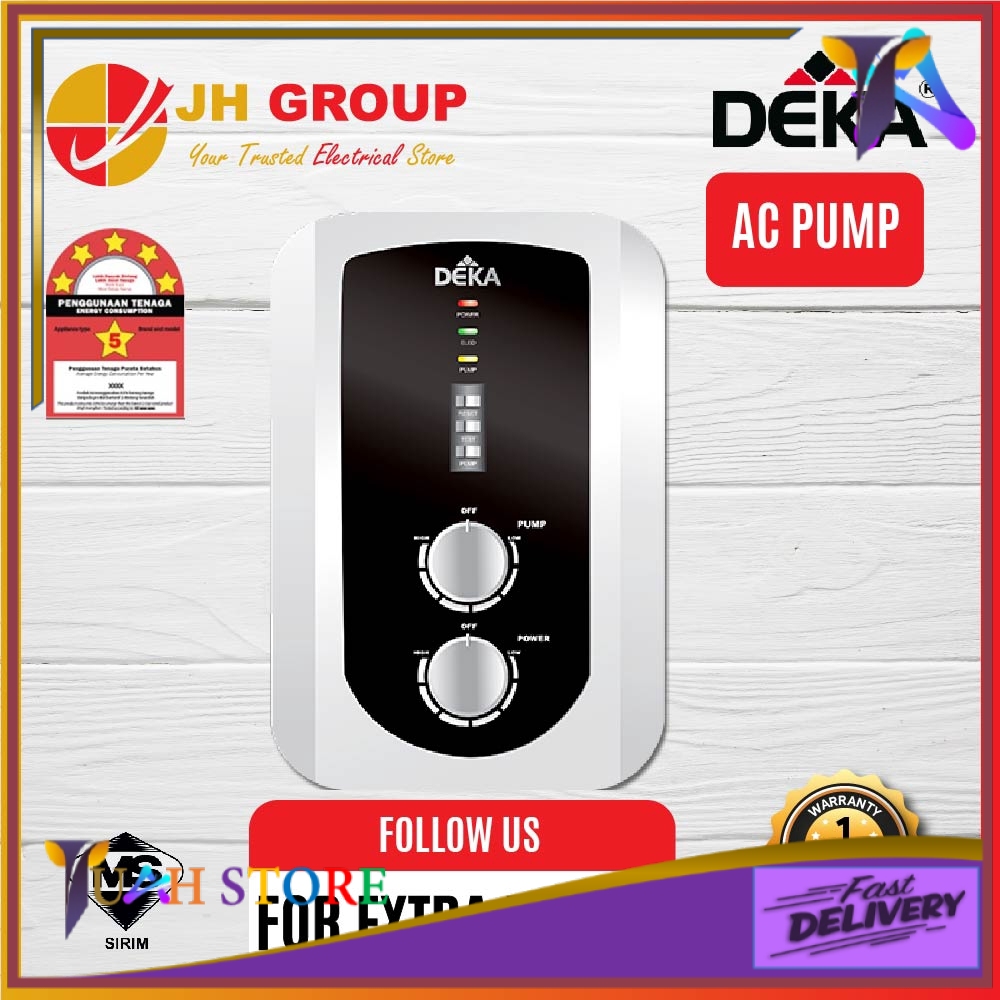 TUAH951 - READY STOCK WATER HEATER DEKA DK1 AC PUMP | Shopee Malaysia