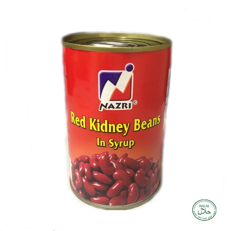 NAZRI Red Kidney Beans In Syrup (425g) / NAZRI Kacang Merah Dalam Sirap ...