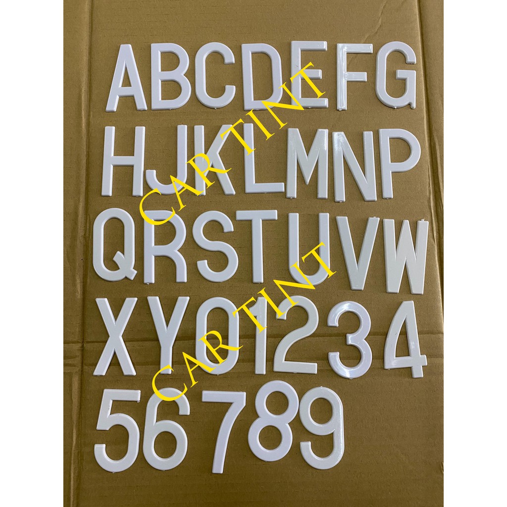 Nombor plate kereta standard jpj lulus huruf a-y / jpj standard approve ...