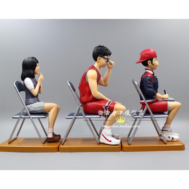 ۩Slam dunk master Sakuragi Anzai coach Haruko Saiko Kimu Koyan sitting ...