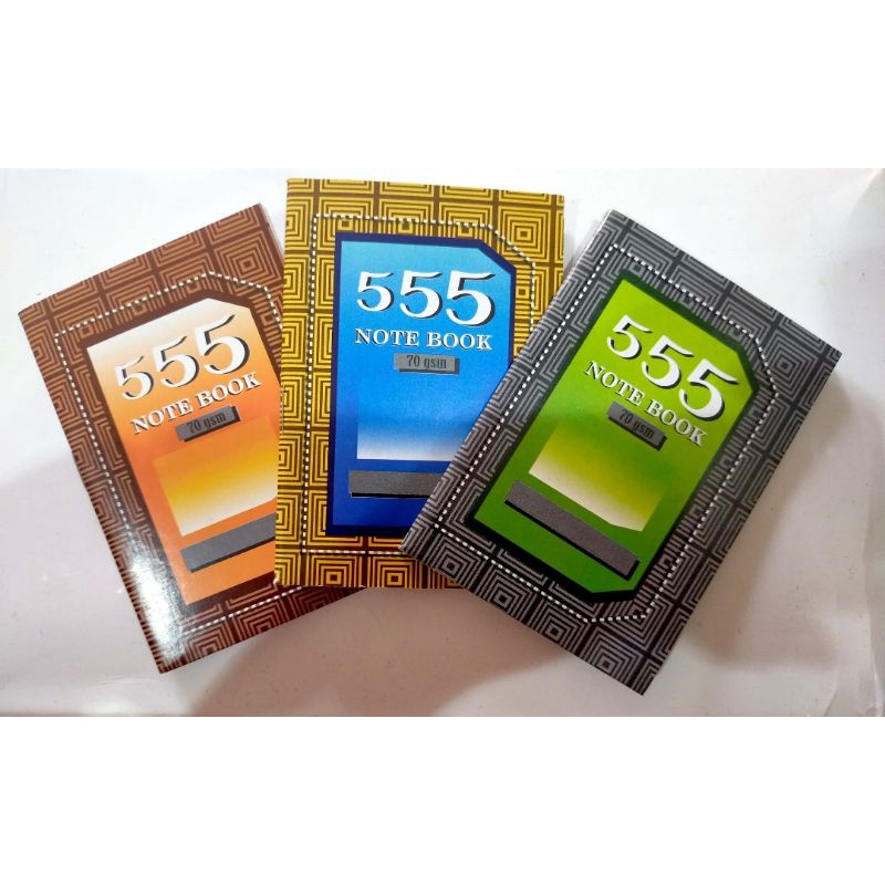555. note book (s) 3 in 1 ( random) | Shopee Malaysia