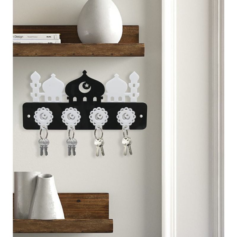 Key Chain Rack Set Mosque Motif Size 23.5x11 cm | Shopee Malaysia