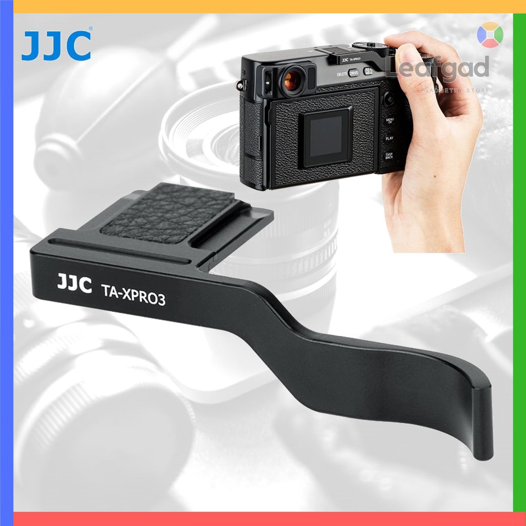 JJC Camera Thumb Grip Thumbs Up Grip Aluminium Alloy Fujifilm XT4 XT3 XPRO3 XPRO2 XPRO1 X100V ...