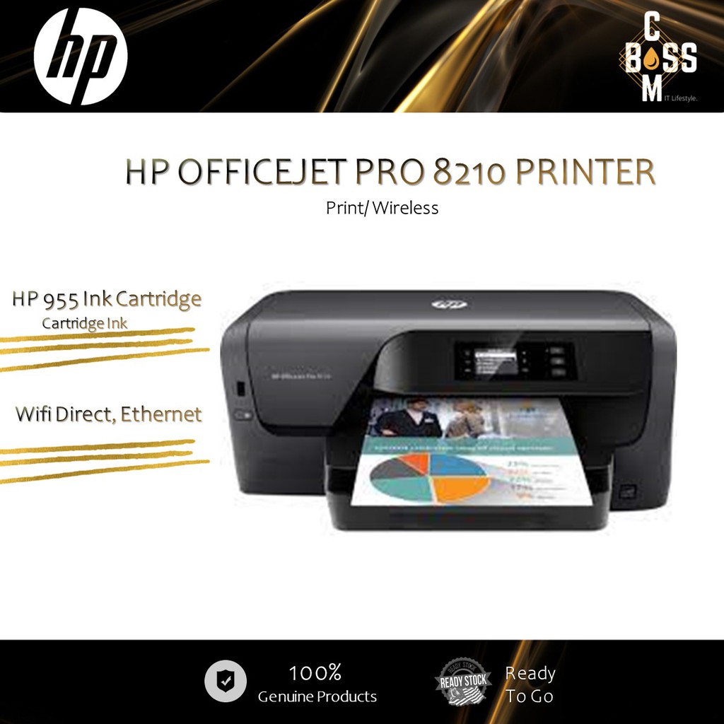 *HOT MODEL* HP OFFICEJET PRO 8210 PRINTER ( PRINT,WIRELESS,E,PRINT,WIFI ...