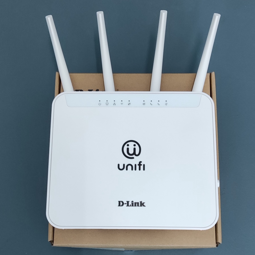 D-LINK DVG-F2452 AC1200 Dual Band Wireless Router with VOIP | Shopee ...