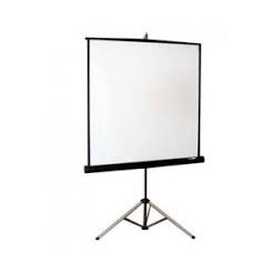 PROJECTOR TRIPOD SCREEN 6FT X 6FT (6' X 6' / 70" X 70" PROJECTION ...