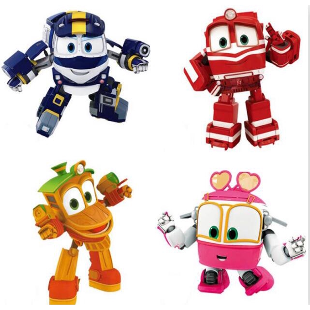 Train Family figures Robot Trains Transformation robot Kay Train ...