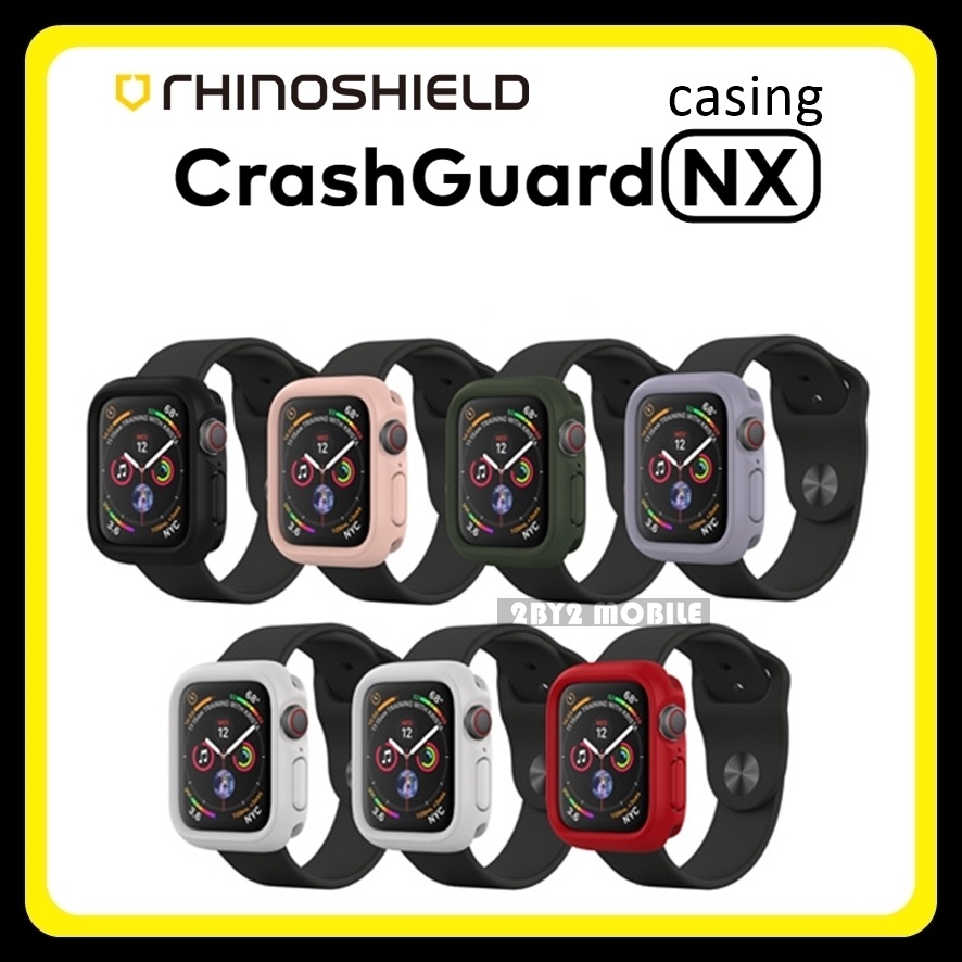 RHINOSHIELD CRASHGUARD NX casing for iWatch apple watch case 8 3 4 5 6 ...