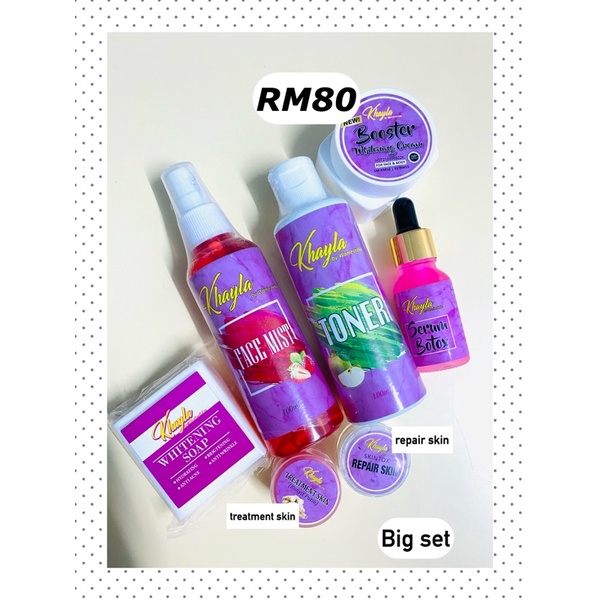 KHAYLA BEAUTY SKINCARE FULL SET | Shopee Malaysia