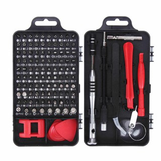 Pemutar Skru 110 pcs Heavy Duty Precision Screwdriver Set Magnetic ...