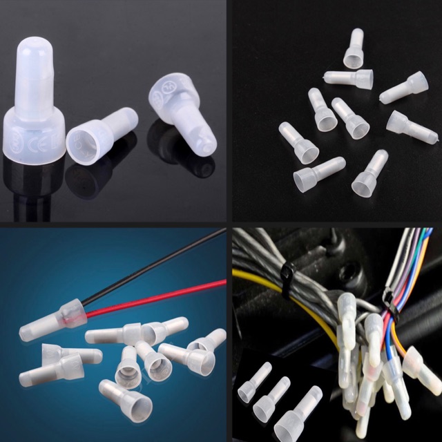 Closed End Crimp Caps Electrical Wire Terminals Connectors Cap | Shopee ...