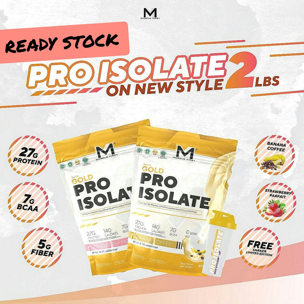 M1 Pro Isolate Whey Protein 2LBS 900gram - Muscle First Gold 2LBS 900gr ...