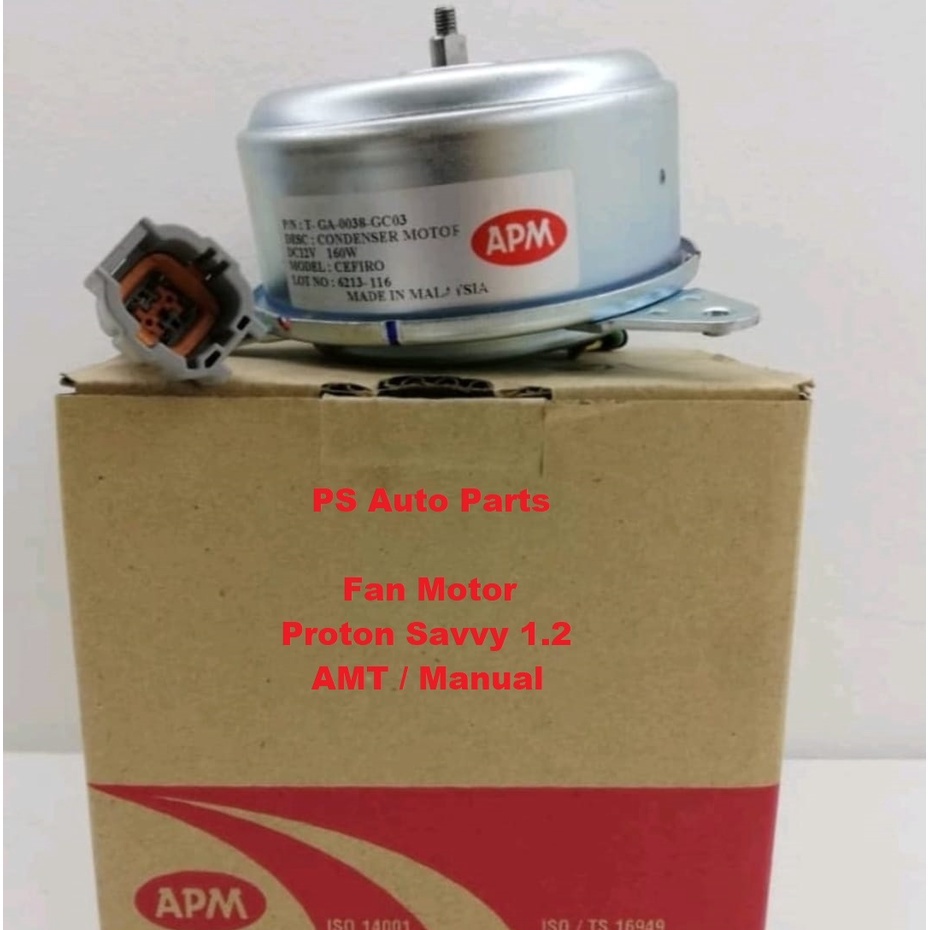Proton Savvy Fan Motor Original APM Savvy Radiator Fan Motor PW891598 ...