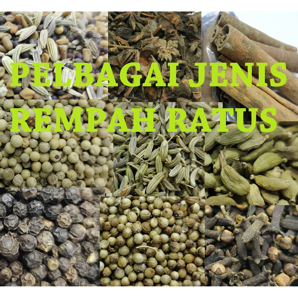 REMPAH-REMPAH PRE-PACK PELBAGAI JENIS : KAYU MANIS / BUAH PELAGA ...