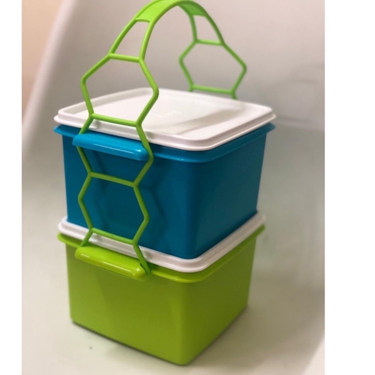 Tupperware Double Deep with Cariolier 1.7L | Shopee Malaysia