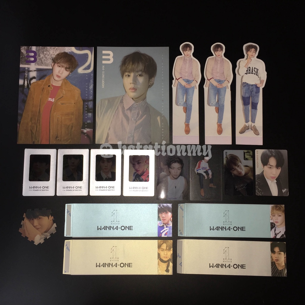 [READY STOCK] ⭐ WANNA ONE Official Photocards Standee | Shopee Malaysia