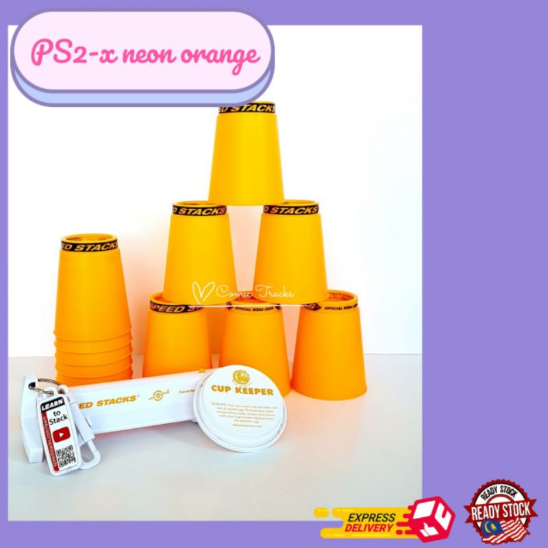 speed stacks WSSA cup official Malaysian ori pro series 2 ps2-x neon ...