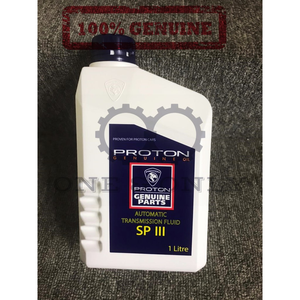 100% GENUINE PROTON SPIII / SP3 ATF AUTO TRANSMISSION FLUID 1L MS991159 ...