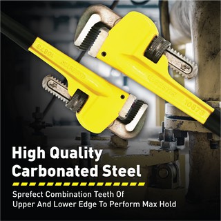 BESTIR | Grade Pipe Wrench | Perengkuh Paip (10872-10874) | Shopee Malaysia