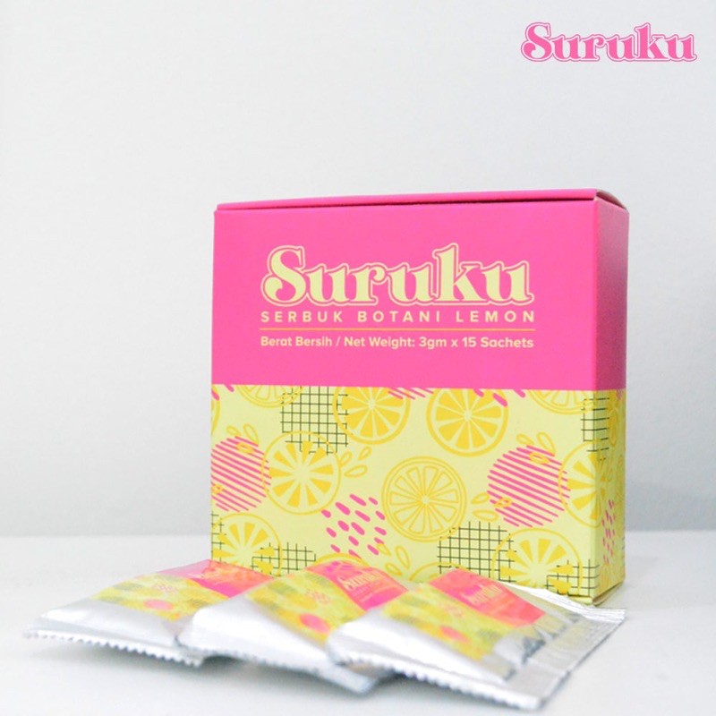 Produk Kurus Suruku Serbuk Botani Lemon / Slimming Product (Special ...