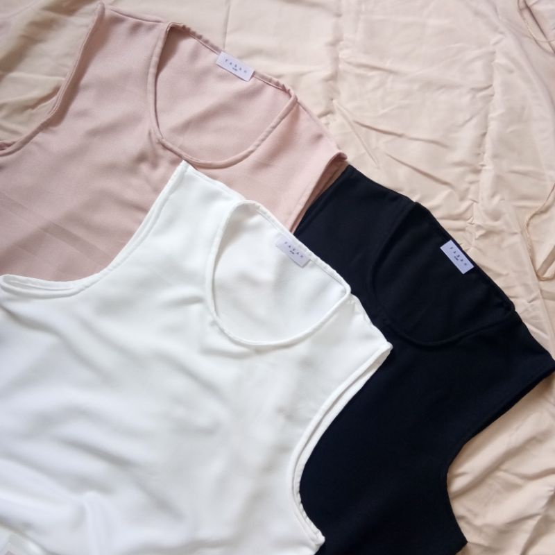 Sleeveless Basic Inner Dress! | Shopee Malaysia