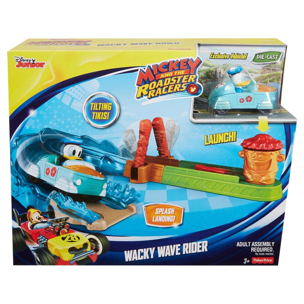 Fisher-Price Disney Junior Mickey & The Roadster Racers Wacky Wave ...