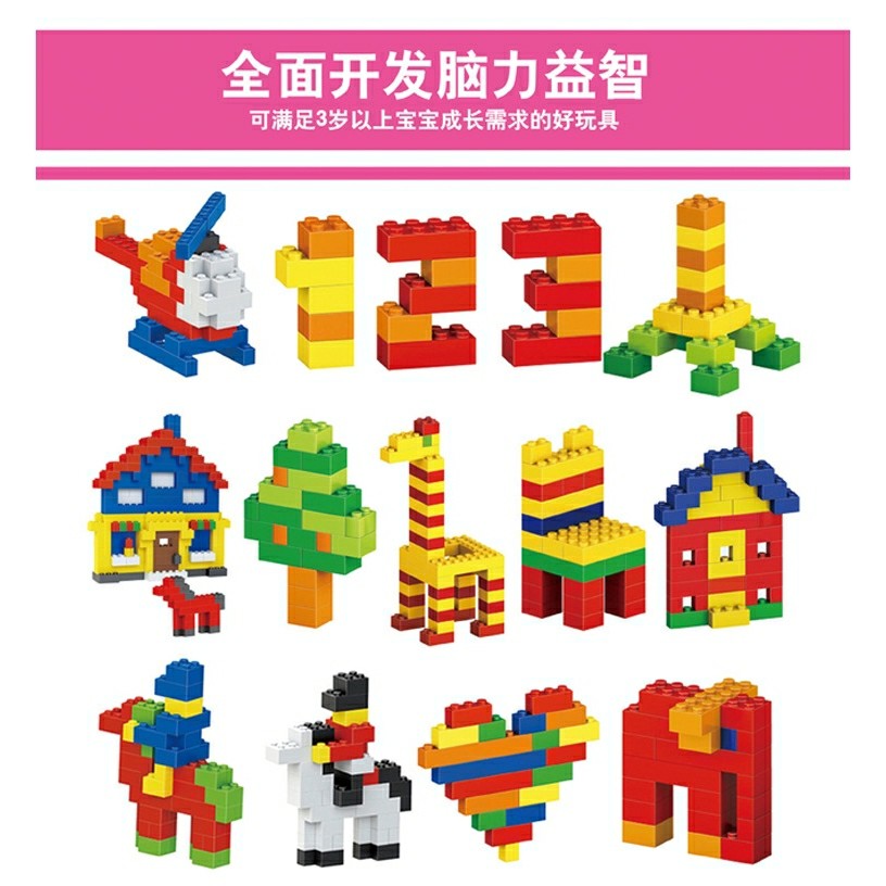 1000pcs Lego Compatible Toy Brick Building Blocks | Shopee Malaysia