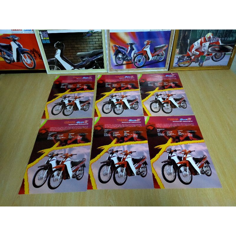 YAMAHA SPORT2 BROCHURE /PAMPLET ORGINAL PRINT | Shopee Malaysia