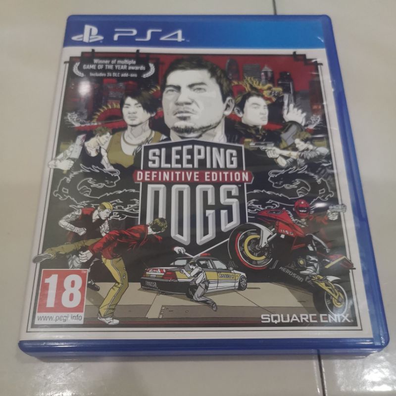 ps4 used game SLEEPING DOGS (eng) | Shopee Malaysia